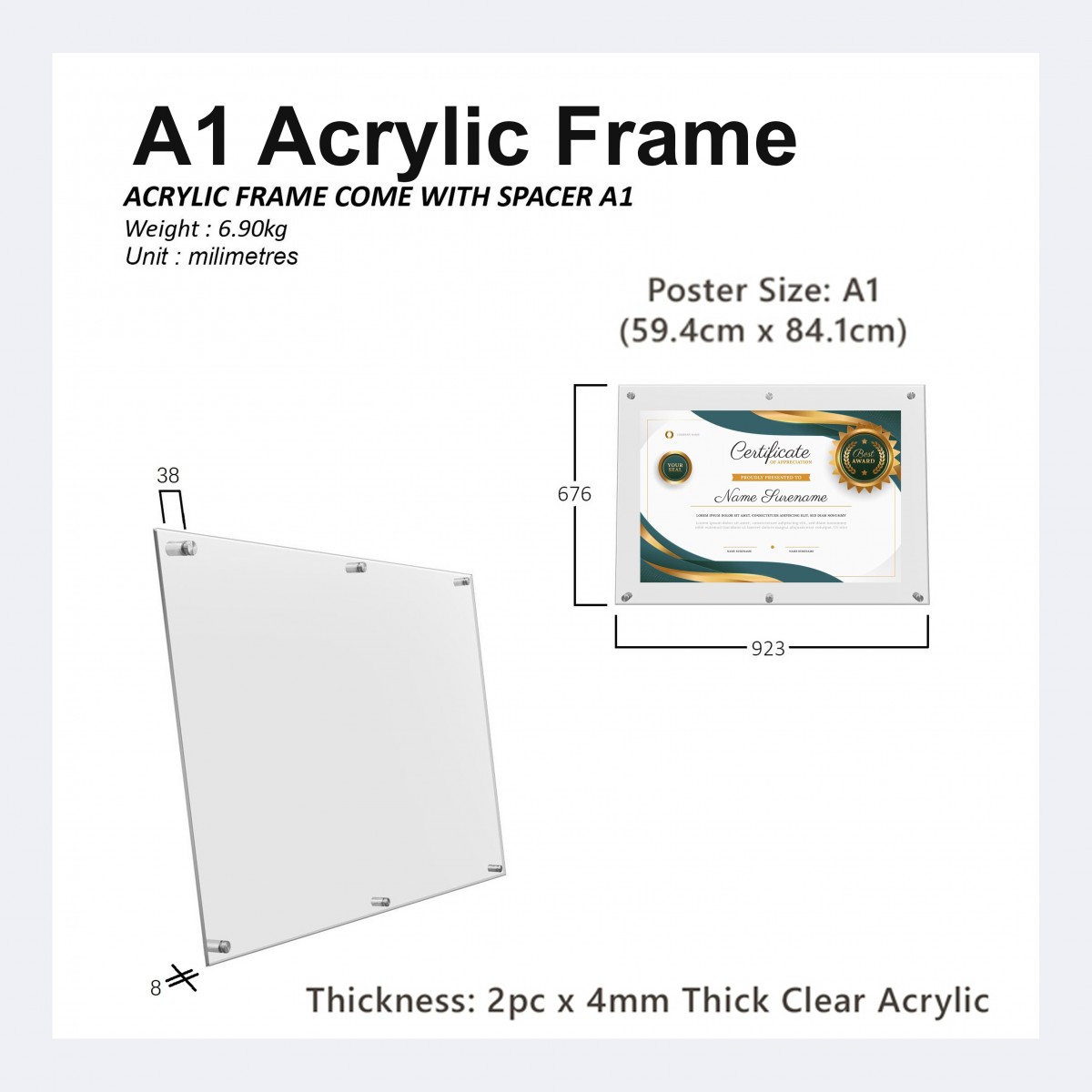 Acrylic Frame